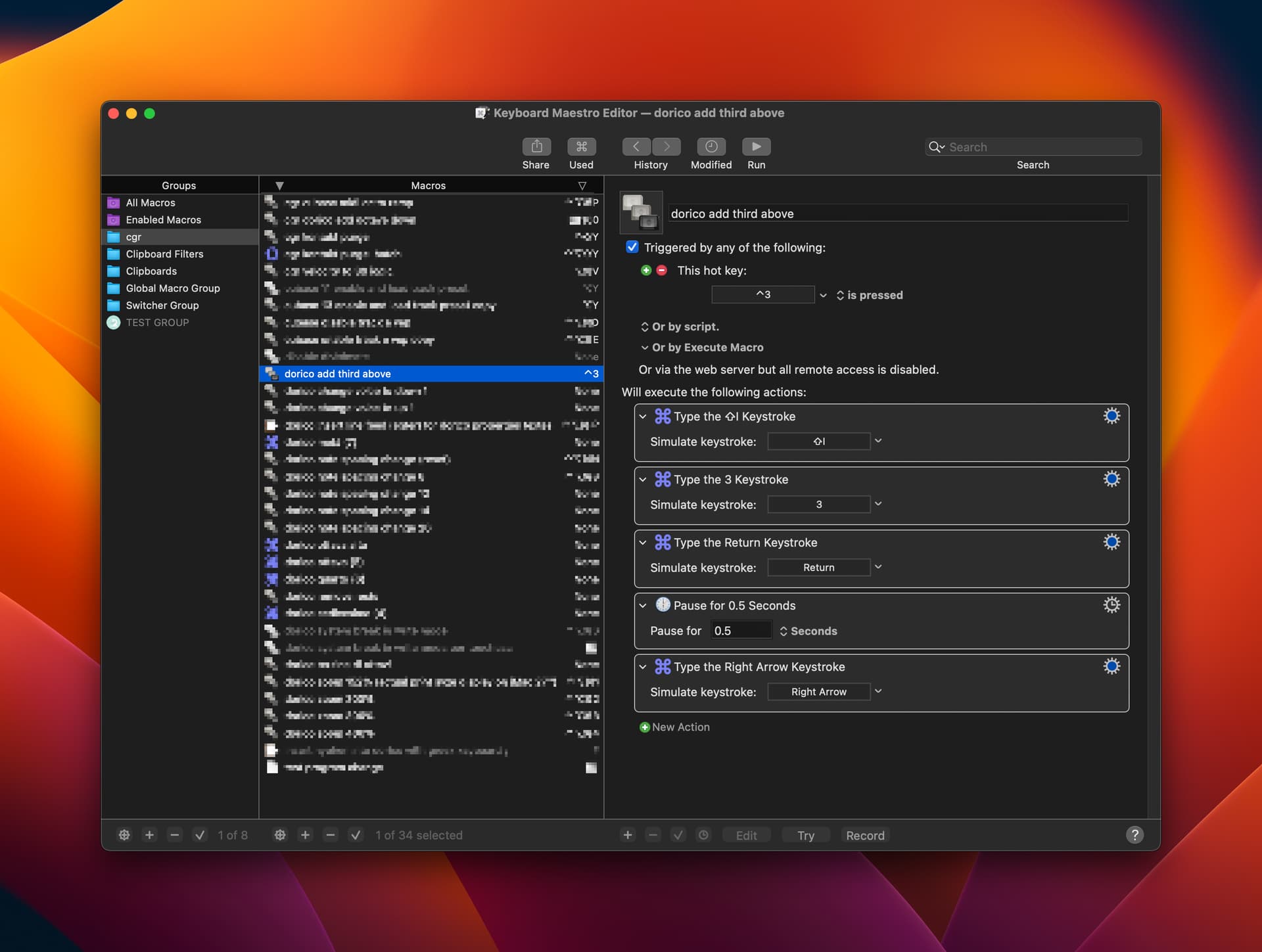 Keyboard Maestro Create Interval - Dorico - Steinberg Forums