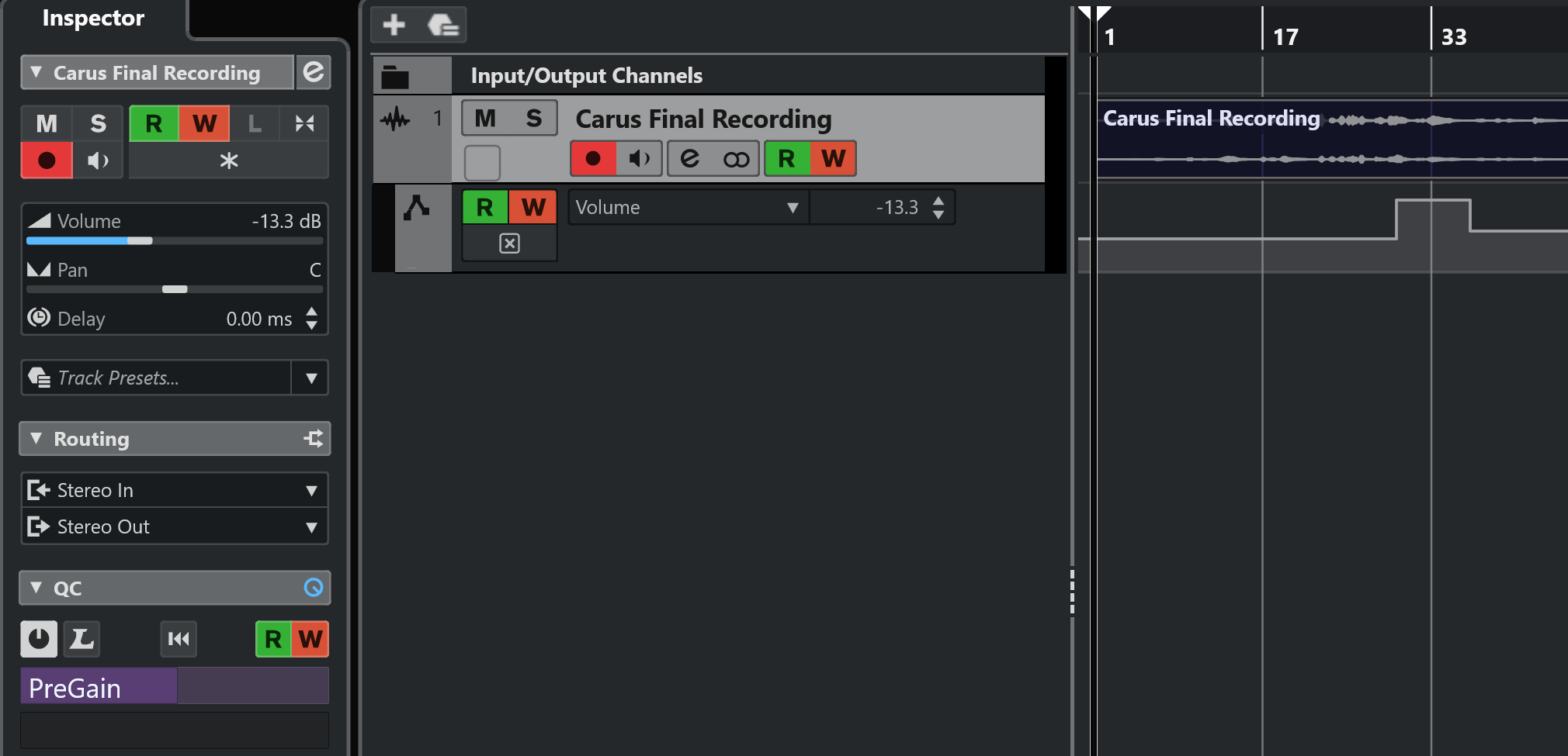 Pre Gain Automation missing - Cubase - Steinberg Forums