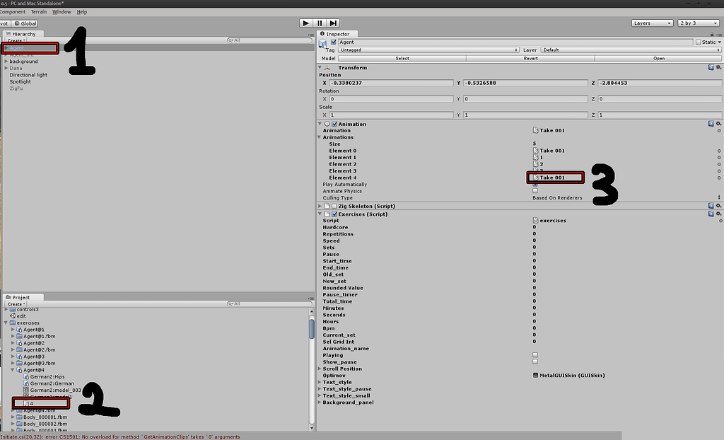 Import Animation Clip Via Script Questions And Answers Unity Discussions