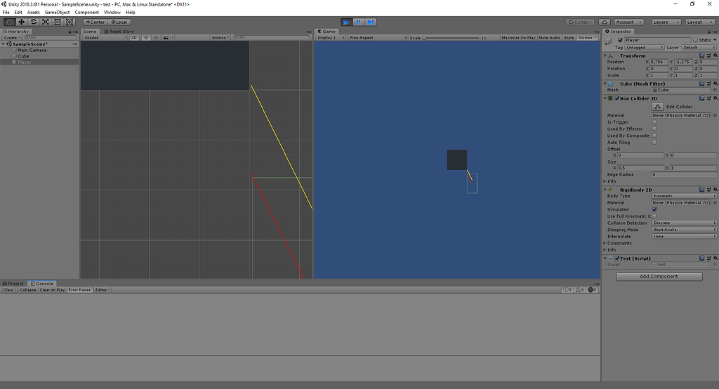 Collider2d Cast Precision Questions And Answers Unity Discussions
