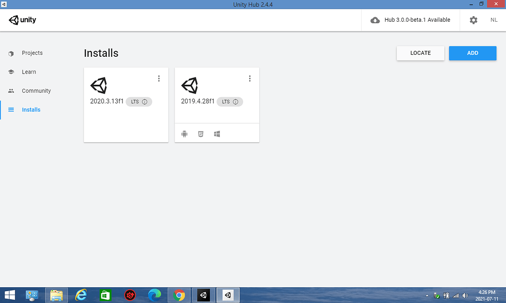 Unity Editor 2020.3.13f1 doesn't have "Add Modules" option - Unity Engine - Unity Discussions