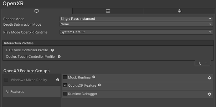 OpenXR disconnected devices in Standalone build - Questions & Answers - Unity Discussions