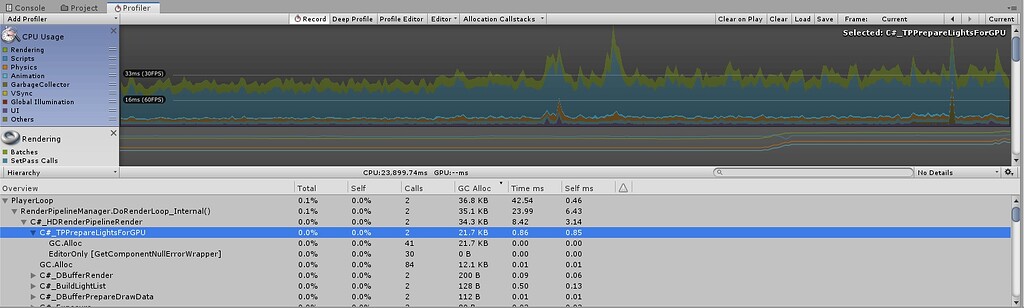 HDRP Garbage Collection Issue (light related?) - Unity Engine - Unity Discussions