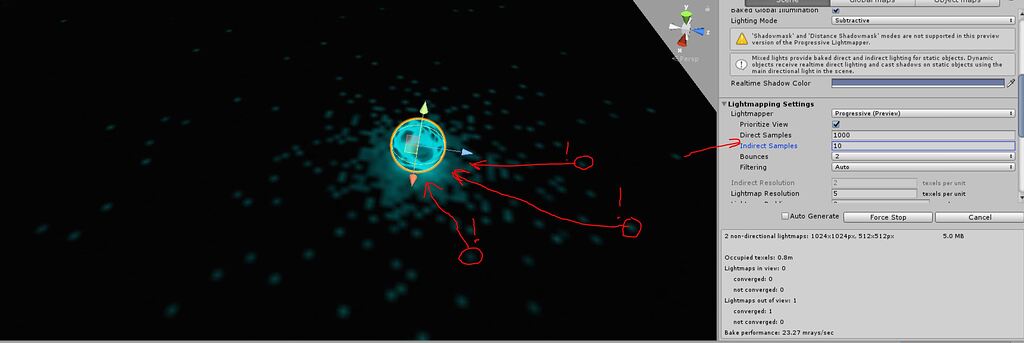 Progressive Lightmapper Direct vs Indirect samples? - Unity Engine ...