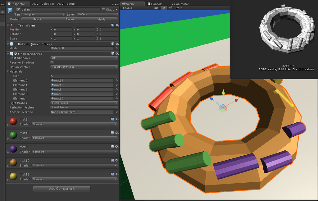 Submeshes missing from asset bundle - Unity Engine - Unity Discussions