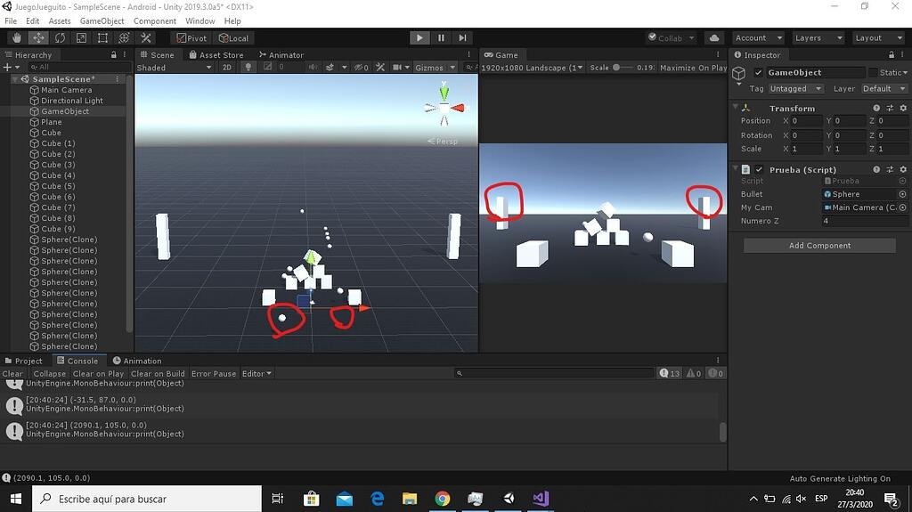 The bullet doesn't move correctly - Questions & Answers - Unity Discussions