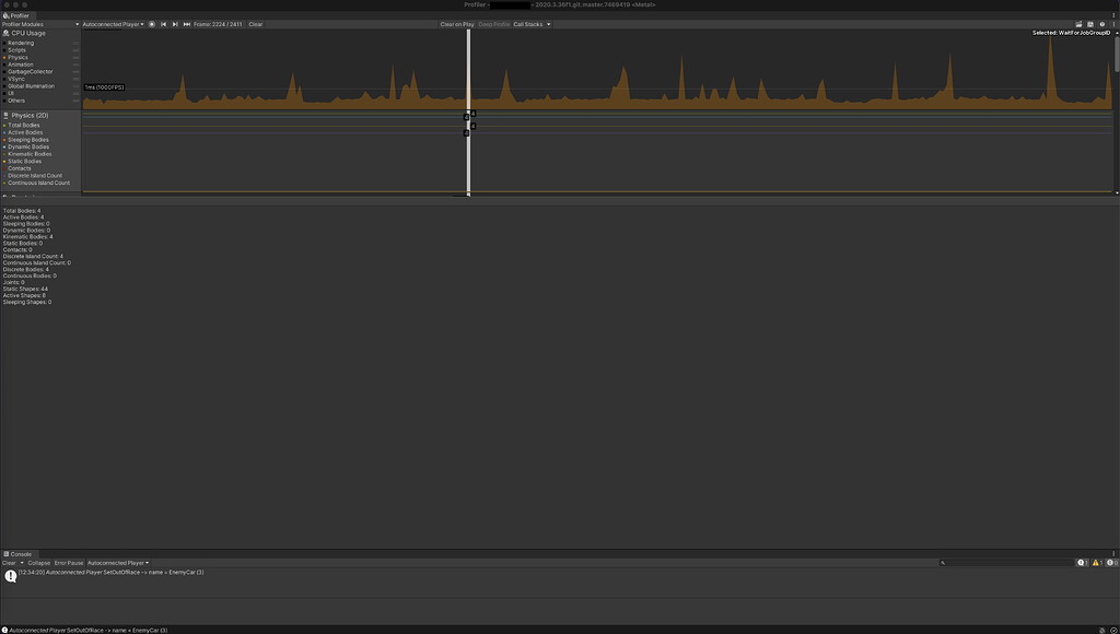 Physics 2D Performance issues - Unity Engine - Unity Discussions