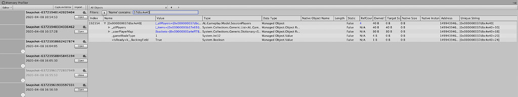 Memory Profiler Diff Bug? - Unity Engine - Unity Discussions