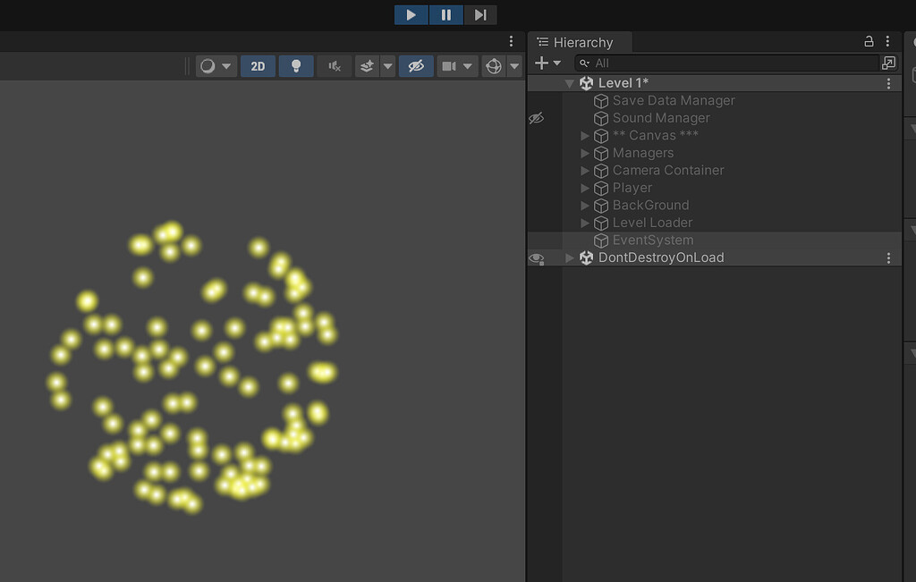 GameObject not visible in Hierarchy but visible in scene & game view - Unity Engine - Unity ...