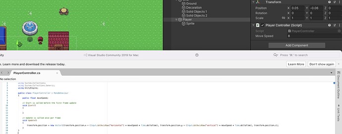 2d Character Does not move - Unity Engine - Unity Discussions