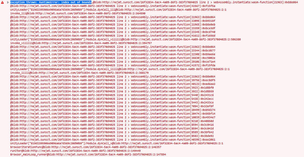 Exception Thrown Runtimeerror Index Out Of Bounds Questions And Answers Unity Discussions