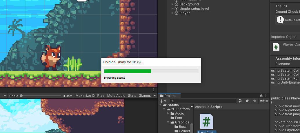 Endless Importing Assets Loading Window In Unity Editor Questions And Answers Unity Discussions