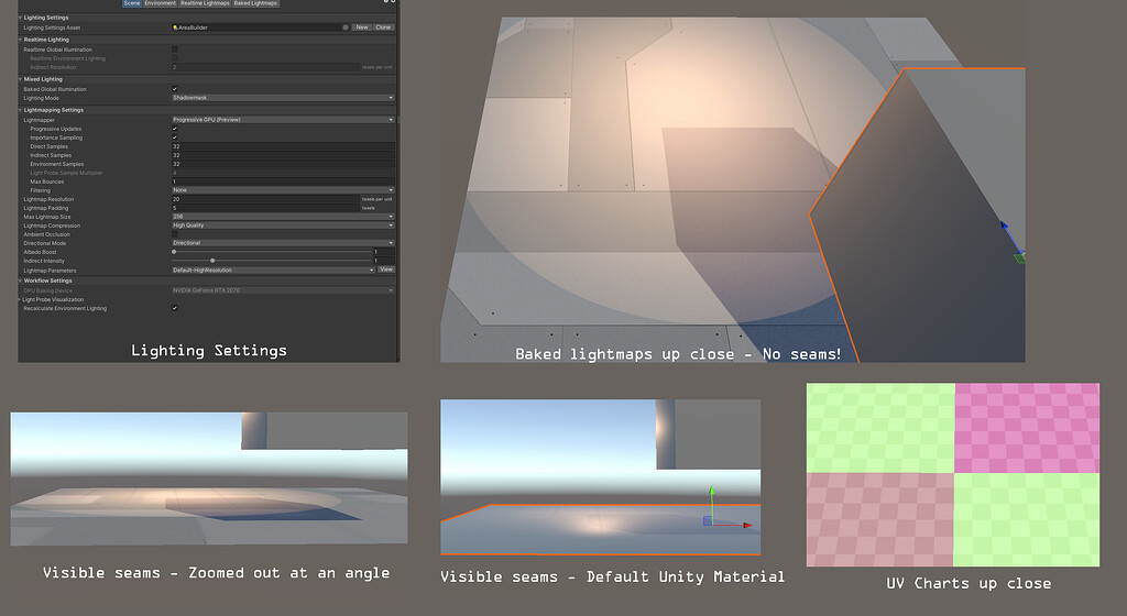 Lightmap Seams In Modular Environments Unity Engine Unity Discussions 8987