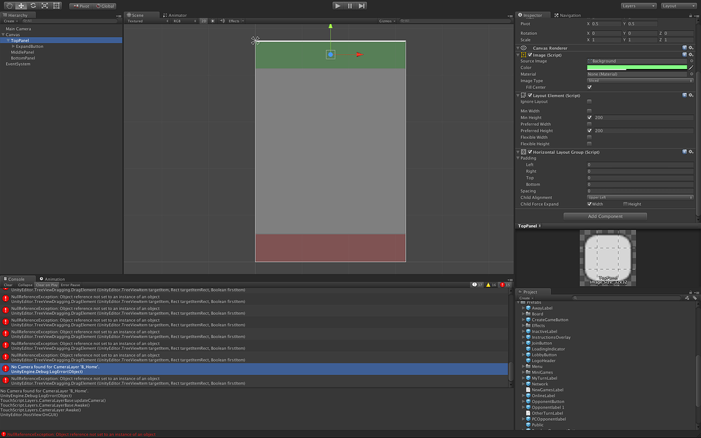 Flexible width/height seems to behave unexpectedly? - Unity Engine - Unity Discussions