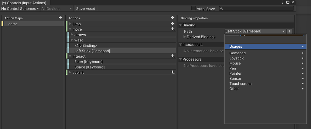 UI - Input Actions - Path binding menu not drawing correctly. - Unity Engine - Unity Discussions