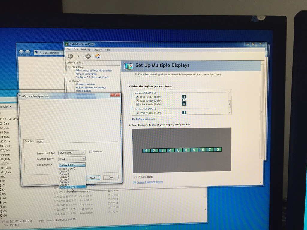 Max monitor selected of unity is 8 monitor?or not?I will 12 monitor selected on display ...