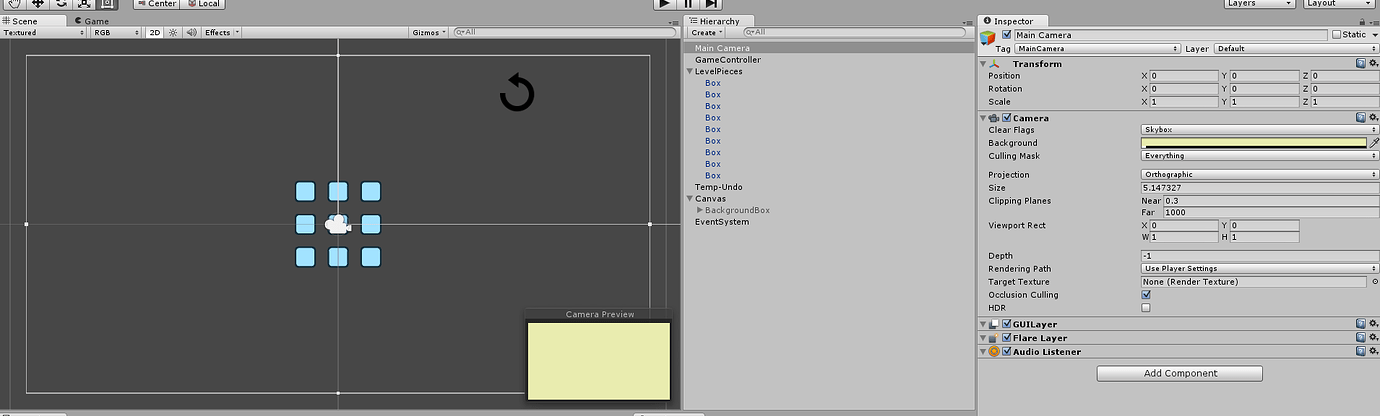 Camera not displaying any gameobjects in scene - Questions & Answers ...
