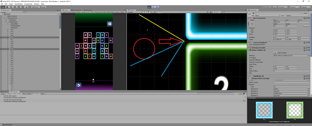 Ball bouncing the wrong direction - Unity Engine - Unity Discussions