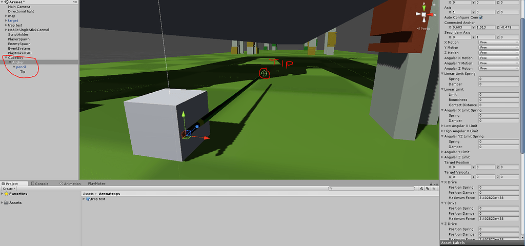 How do you make one end of an object wobble? - Unity Engine - Unity Discussions