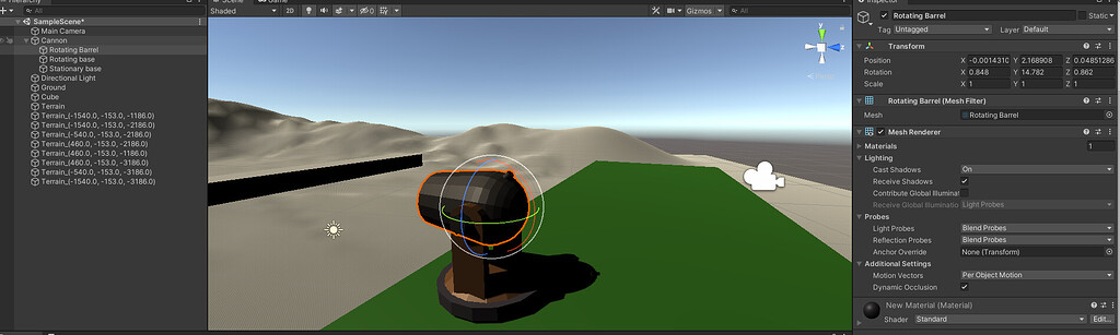 How to make two objects in unity rotate at the same angle as if ...