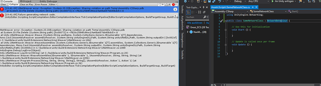 Networking broken after Update to ECS? - Unity Engine - Unity Discussions