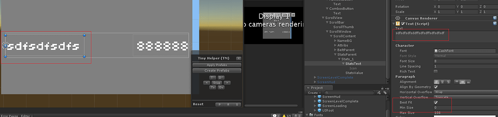 Text "Best Fit" is not working for Bitmap fonts? - Questions & Answers ...