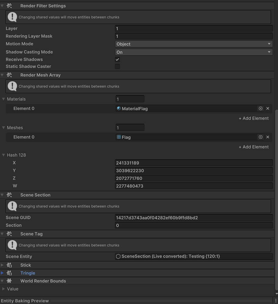 New Mesh Doesn't Render On Entity - Questions & Answers - Unity Discussions