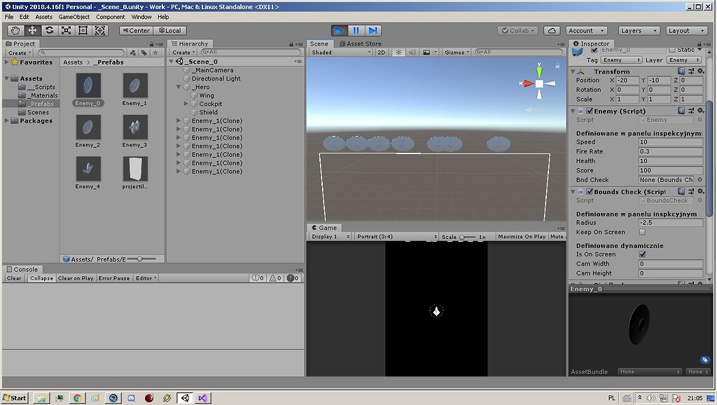 Sinusoidal move problem - Questions & Answers - Unity Discussions