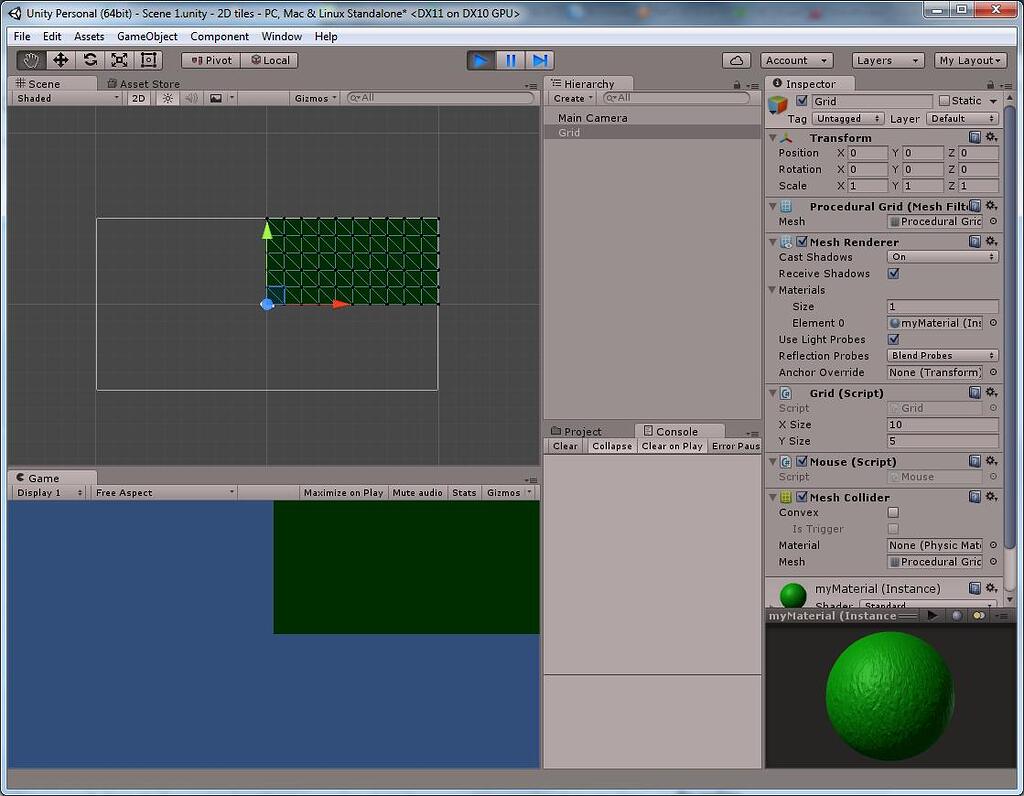 RayCastHit2D fails to hit script generated grid - Questions & Answers - Unity Discussions