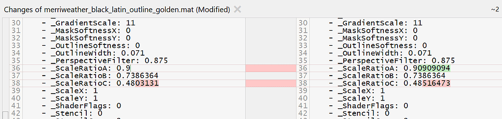 TextMeshPro material randomly changes _ScaleRatio values - Unity Engine - Unity Discussions