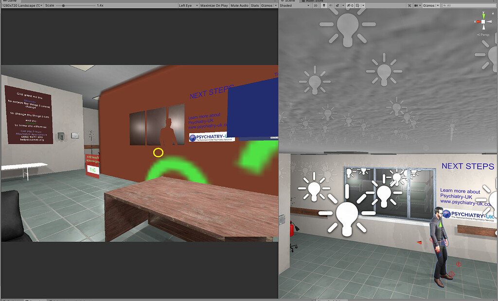 Objects Appearing In Game View But Not Scene View Unity Engine Unity Discussions