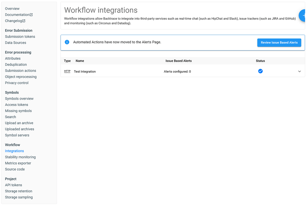 Cloud Diagnostics Advanced - Webhook Workflow Integration - Unity Services - Unity Discussions