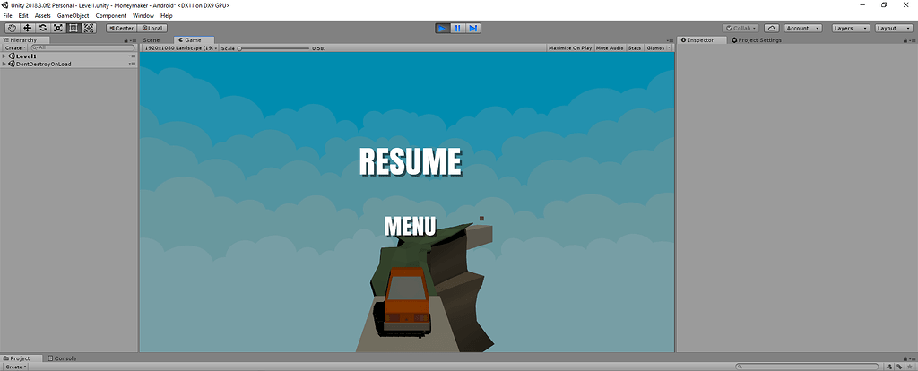 Help! Unity does not include all of my UI elements in the apk file ...