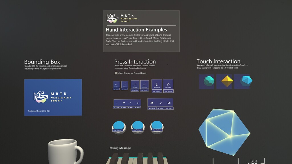 MRTK examples moving with the head - Unity Engine - Unity Discussions