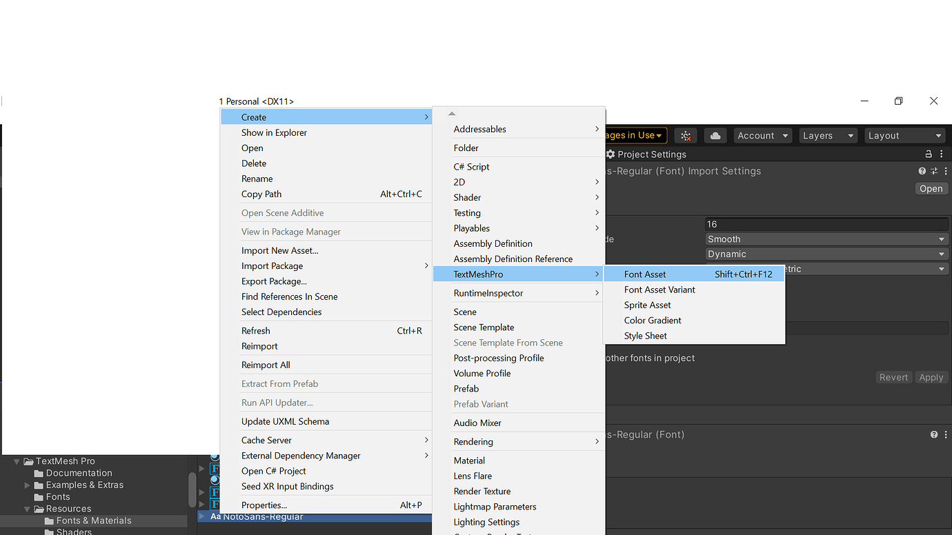 Use other fonts in TextMesh Pro? - Unity Engine - Unity Discussions