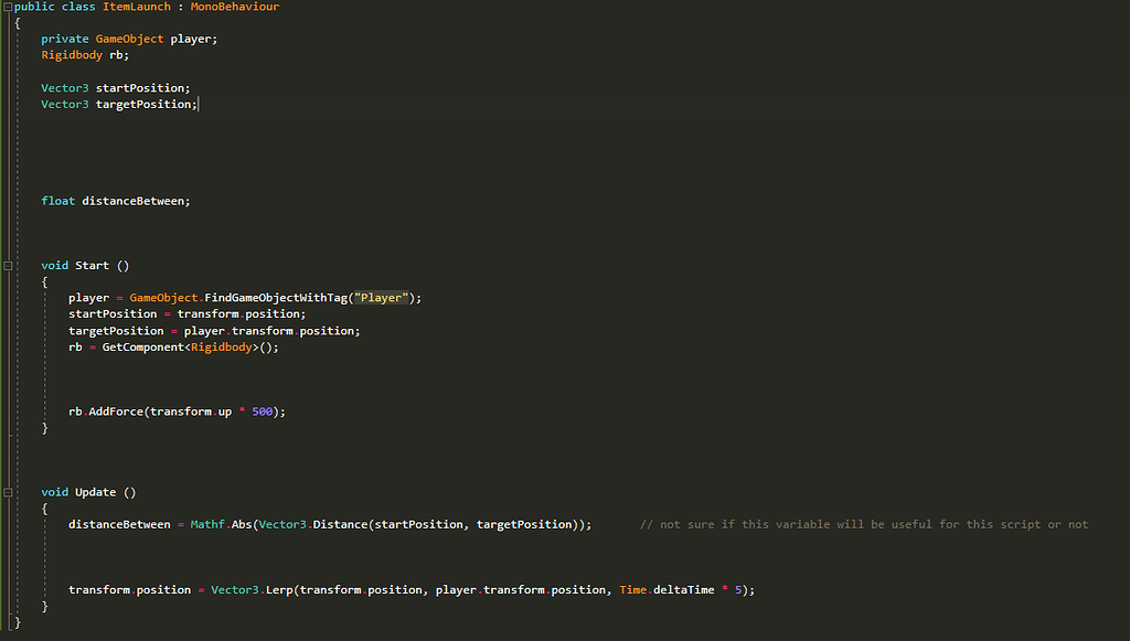 Lerp to target position in X amount of time - Questions & Answers ...
