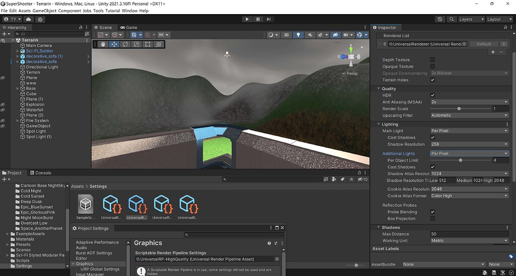 Weird graphics problem with dots on lighted areas - Questions & Answers ...