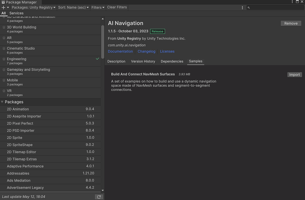 A guide on using the new AI Navigation package in Unity 2022 LTS and above - Technical Articles ...
