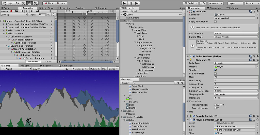 Angular velocity not affecting Rigidbody2D - Questions & Answers - Unity Discussions