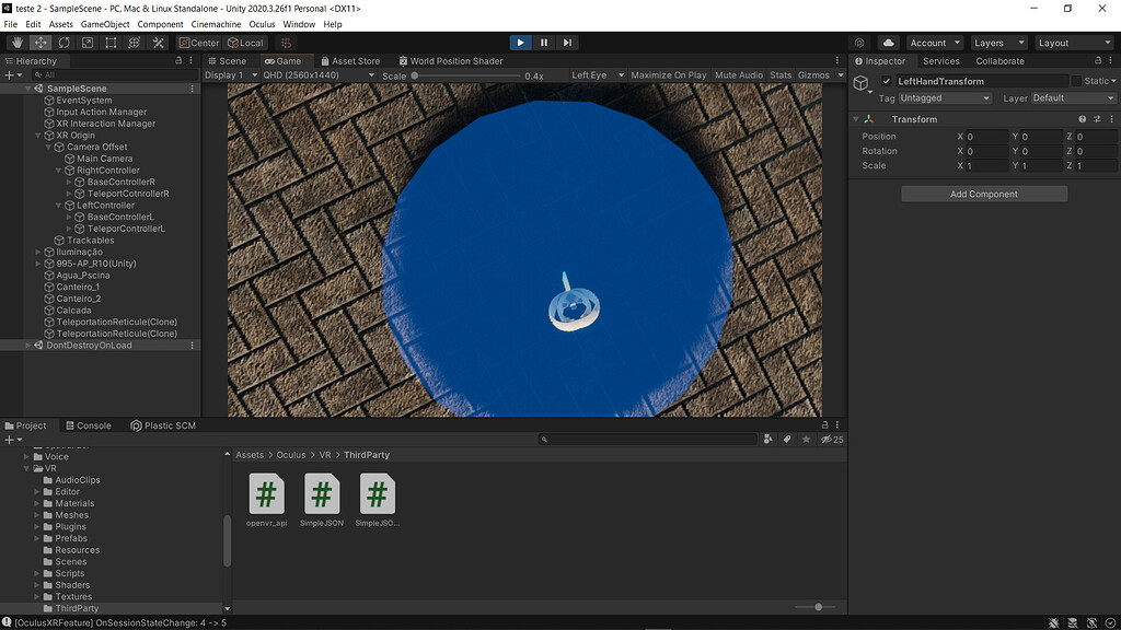 OpenXR controller transform not working - Unity Engine - Unity Discussions