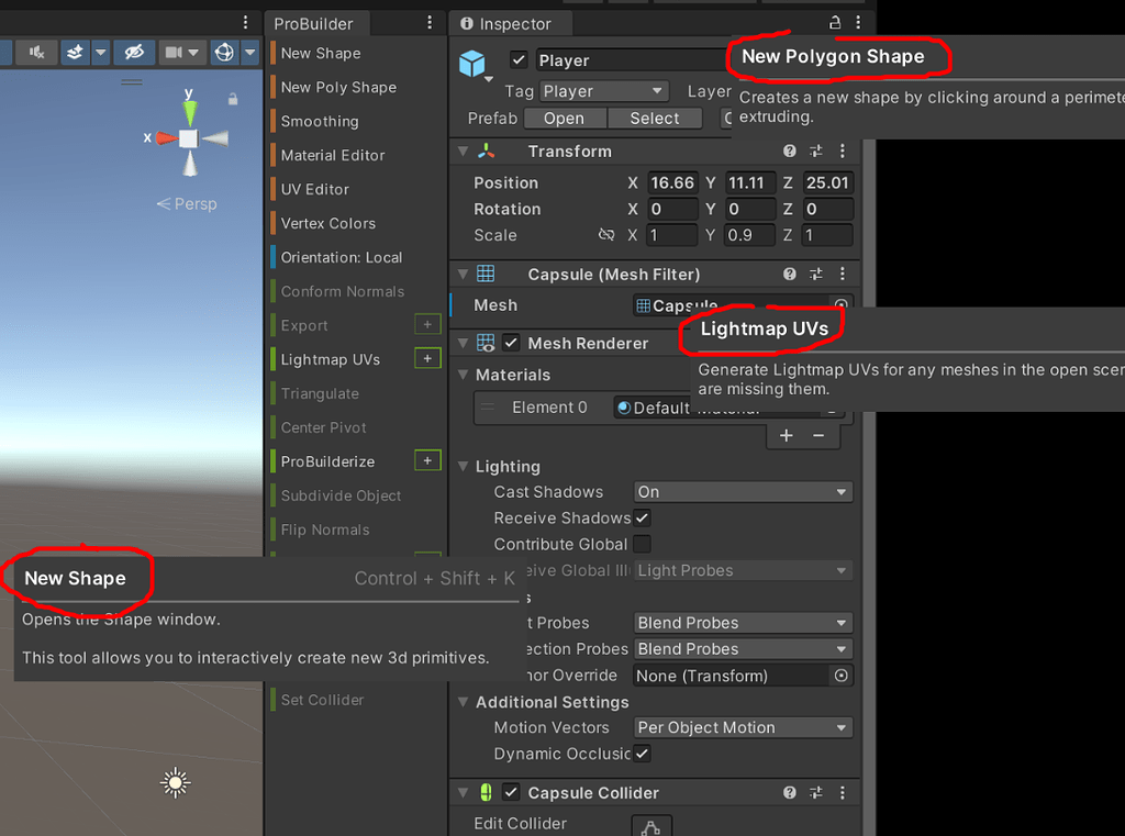 ProBuilder tooltips remains on the screen - Unity Engine - Unity Discussions