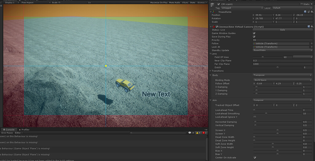 Struggling With Cam Behaviour Unity Engine Unity Discussions 2895