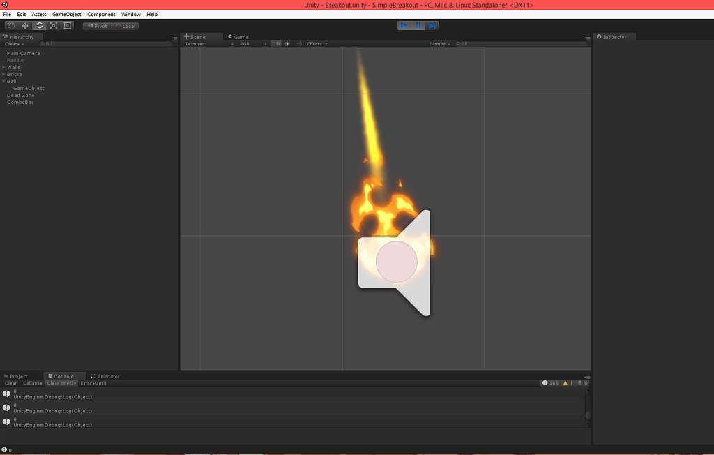 Rotating a fire sprite to face the opposite direction of where a ball sprite is headed. - Unity ...