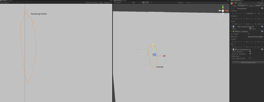 Weird glitches with cubes, random black lines at given camera positions. - Unity Engine - Unity ...