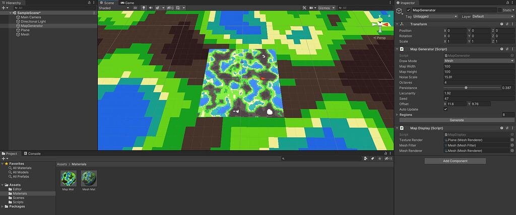 Mesh triangles are not showing up in editor - Questions & Answers - Unity Discussions