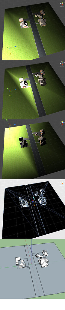 Unity breaks a smooth ground on my .dae model and doesn't light it up ...