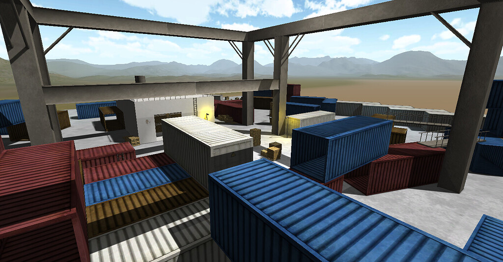 Cargo Yard Environment - Community Showcases - Unity Discussions