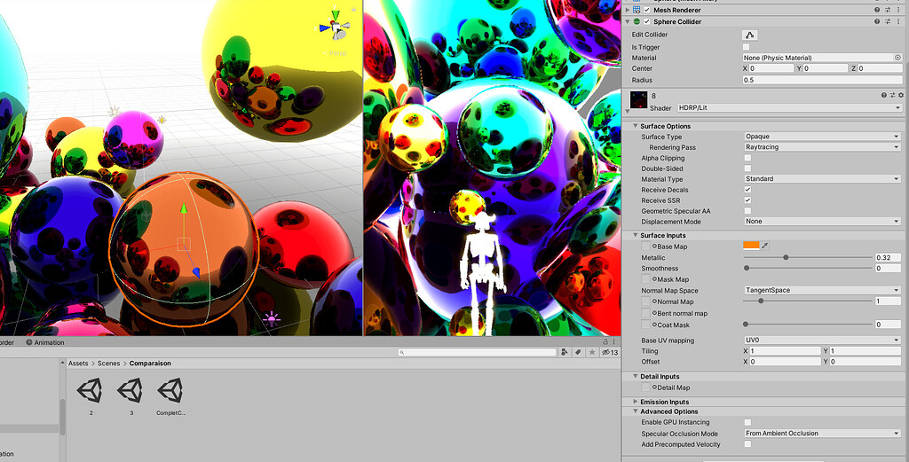 HDRP ray tracing : How to reduce specular reflection ? - Unity Engine - Unity Discussions