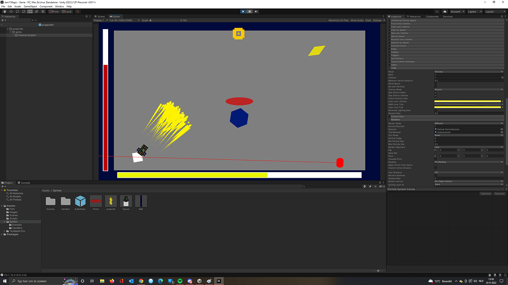 Particle trails wont render behind sprite. - Unity Engine - Unity Discussions
