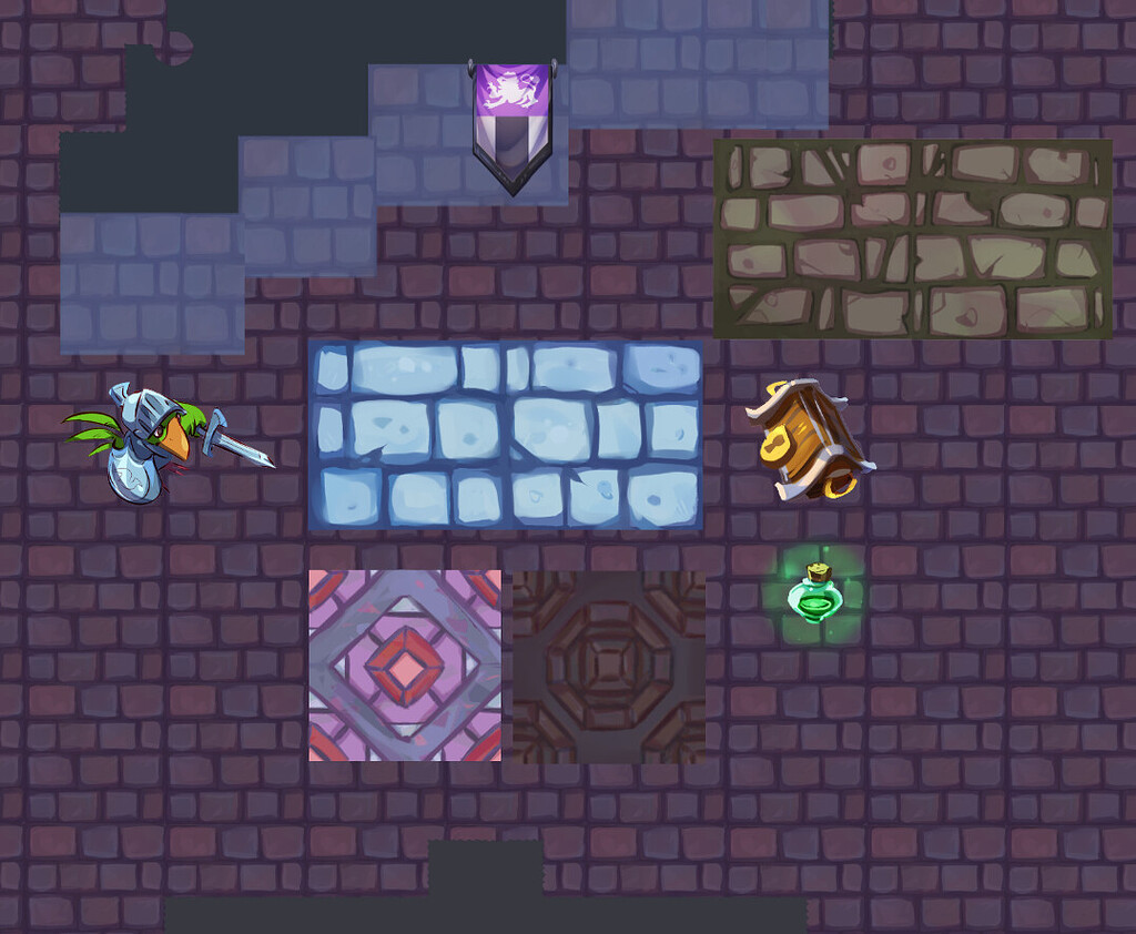 Painterly/Stylized 2D Isometric Castle Textures & Assets - Community ...